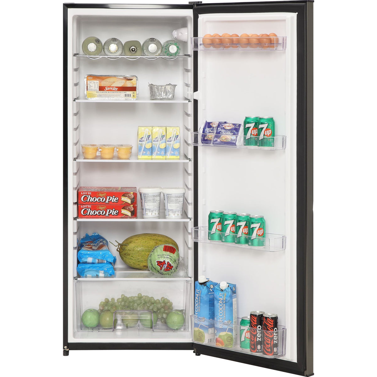 Marathon All Fridge (MAR86BLS-2) - Black Steel | Meubles Marchand